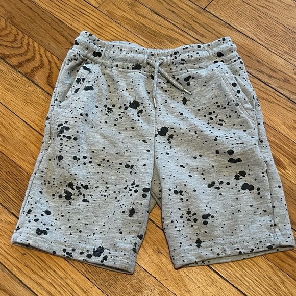 Primark | Bottoms | Primark Gray Paint Splatter Shorts Size 78 | Poshmark